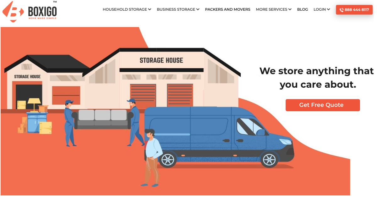 Best Storage Space Services in India | Boxigo